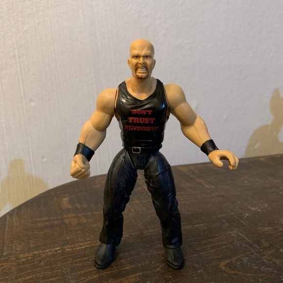 WWE | Toys | Stone Cold Steve Austin 998 Jakks Titan Sports Action ...